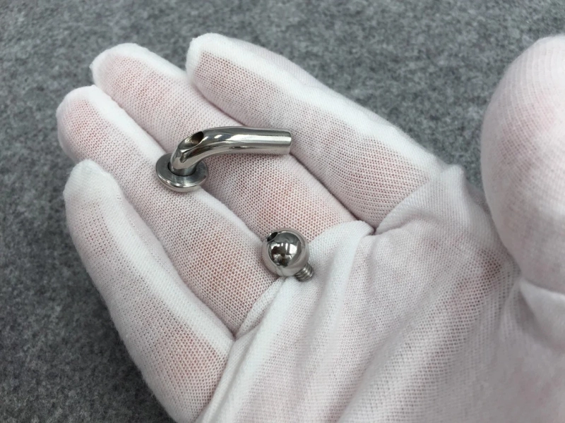 Custom L Shape PA Wand with Urethra Part Hollow