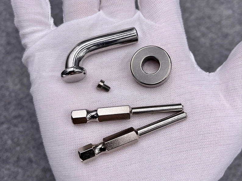 In Stock 5-10mm Gauge L shape PA wand with Locking Ring, urethra part ...