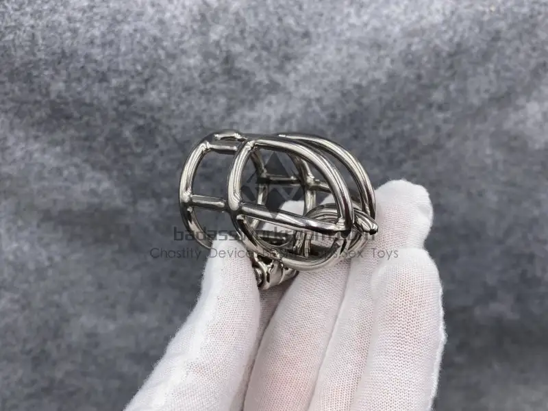 BA-33 Customize Chastity Cage Stainless Steel/Titanium Cock Cage
