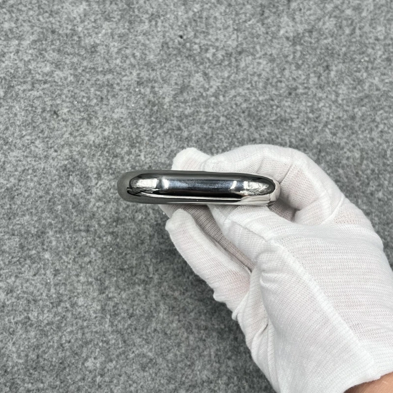 In Stock Weight 200g Stainless Steel Square Shape Testicle Ring Scrotum ...