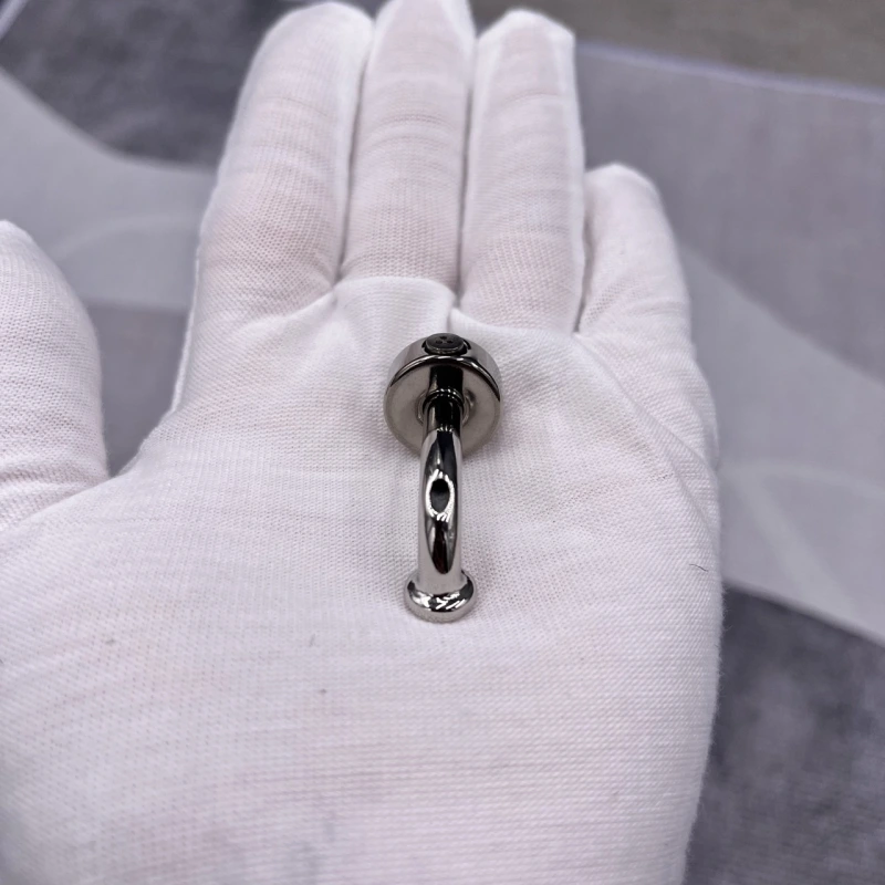 In Stock Gauge 5mm Stainless Steel L Shape PA Wand With Locking Ring