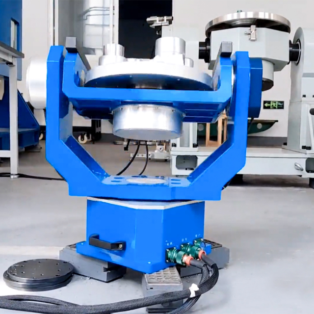 High-Precision Triaxial Motion simulation rate table with Angular Positioning