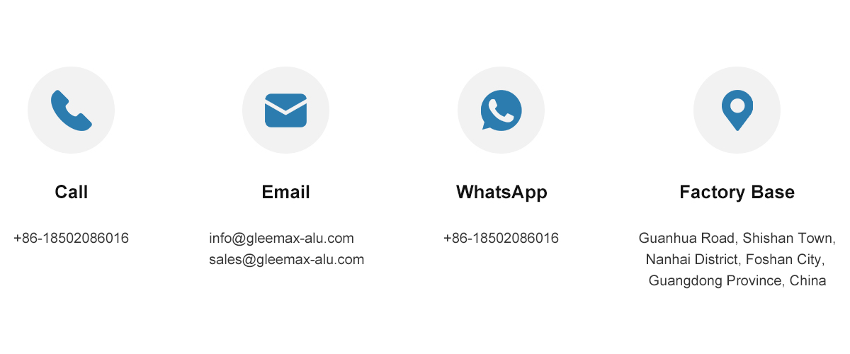 Welcome to contact Gleemax Aluminum. We are the professional ...