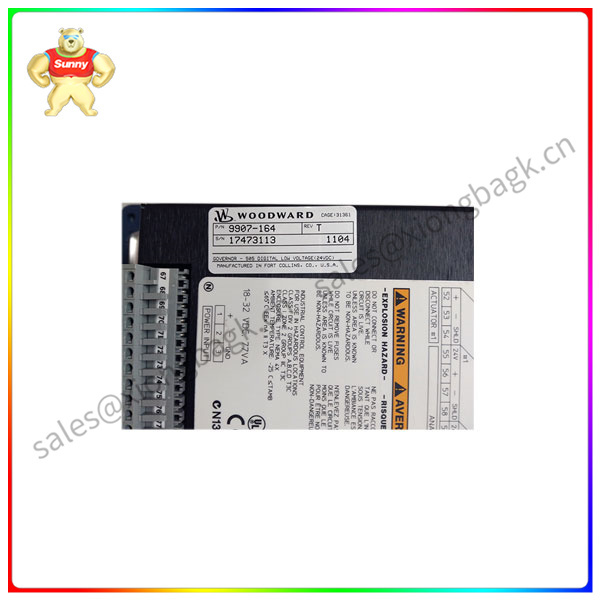 9907 164 Woodward Digital Microprocessor Controller