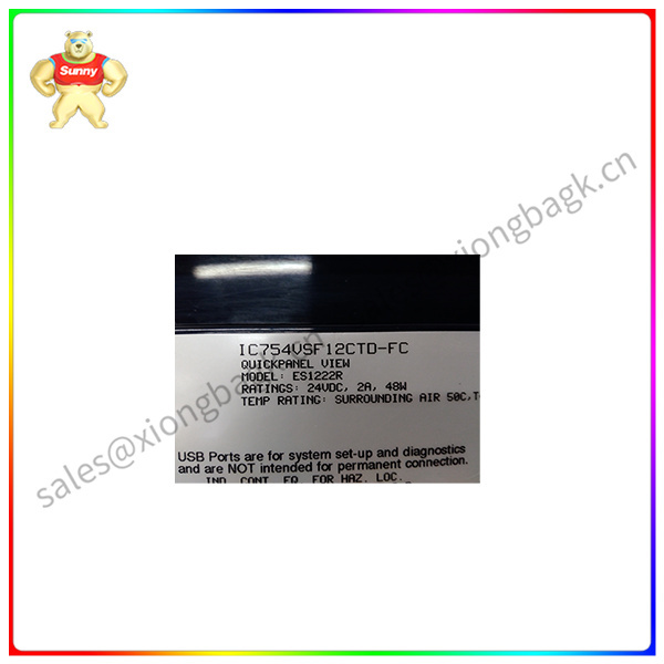 IC754VSF12CTD GE Analog input module