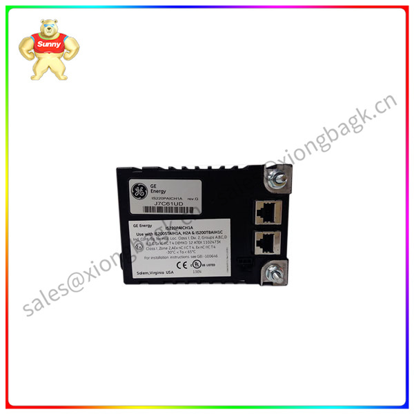 IS220PAICH1A GE Mark VI series control systems