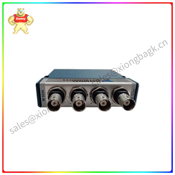 NI-9234 NI c Series sound and vibration input modules