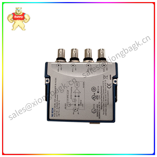 NI-9234 NI c Series sound and vibration input modules