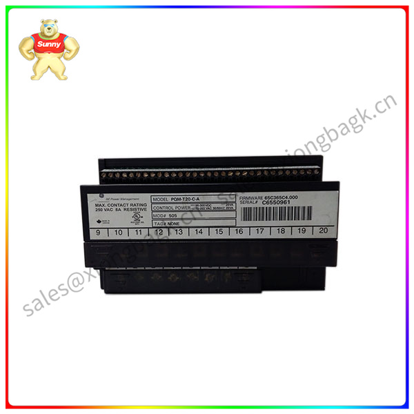 PQM-T20-C GE programmable logic controller