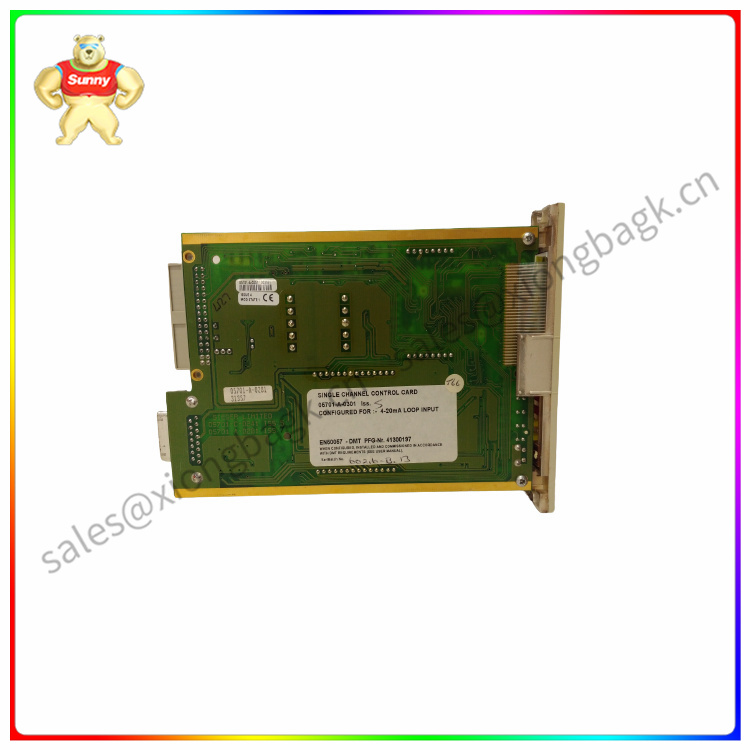 05701-A-0301 Single channel control card 4-20mA