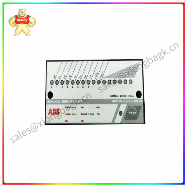 ICST08A9-2 Analog I Remote Unit Remote terminal unit