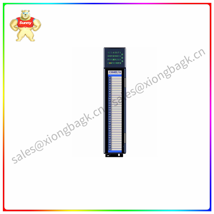 IC694MDL754 High density discrete output module Has multiple expansion slots