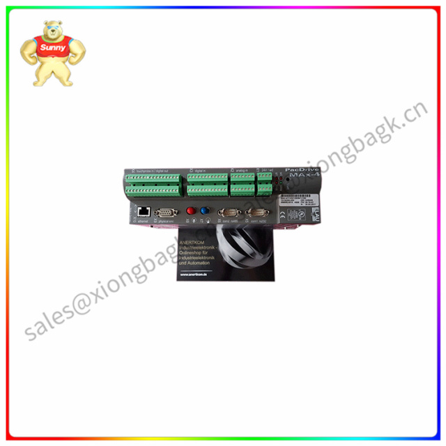 MAX-4 PACDrive controller PLC and motion functions are realized