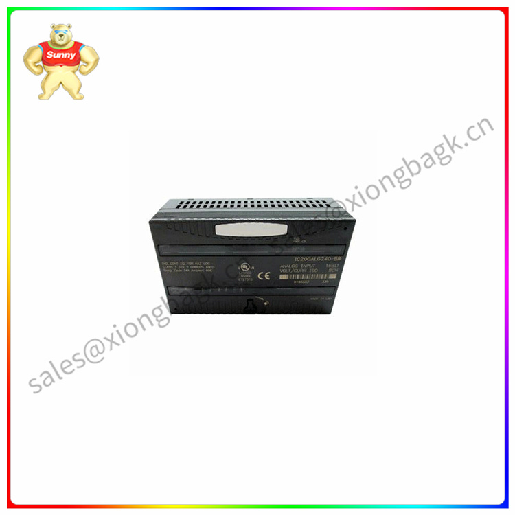 IC200ALG240 Analog input module Adopt high precision ADC technology