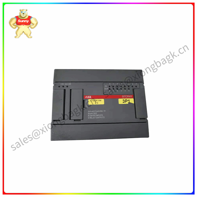 07CR41 PLC controller module Supports a variety of communication ...