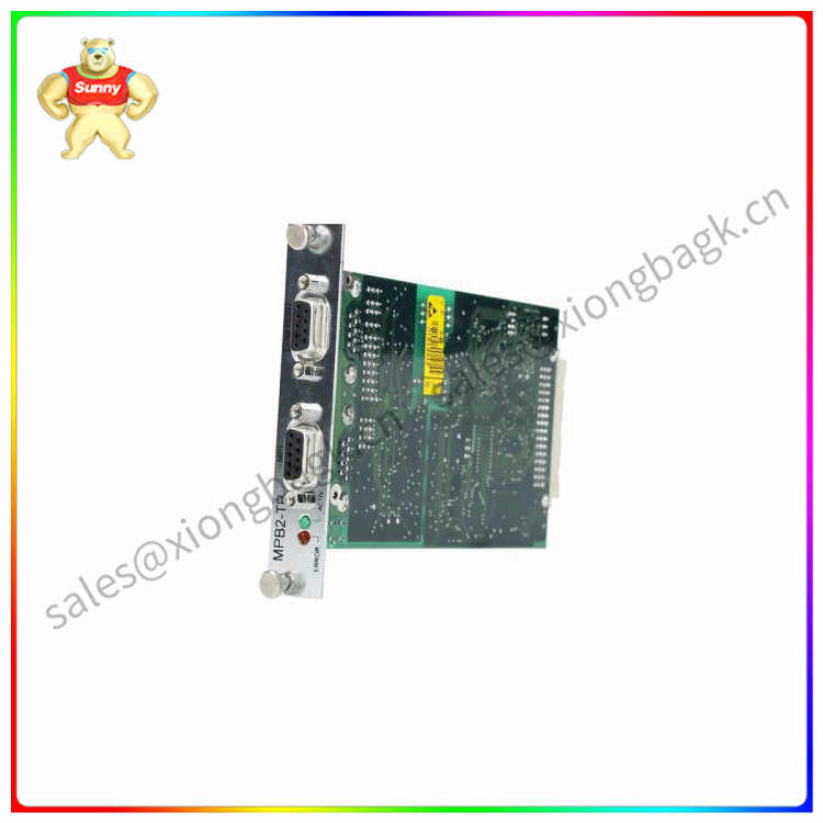 MPB2-TP control processor module Realize system integration and remote ...
