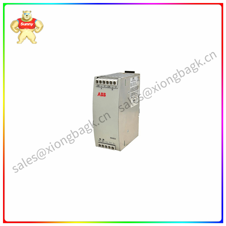 SS822-3BSC610042R1 analog input module Realize data collection