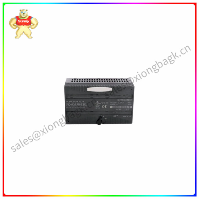 IC200ALG326D Analog output module Provides 8 4mA to 20mA analog current source outputs