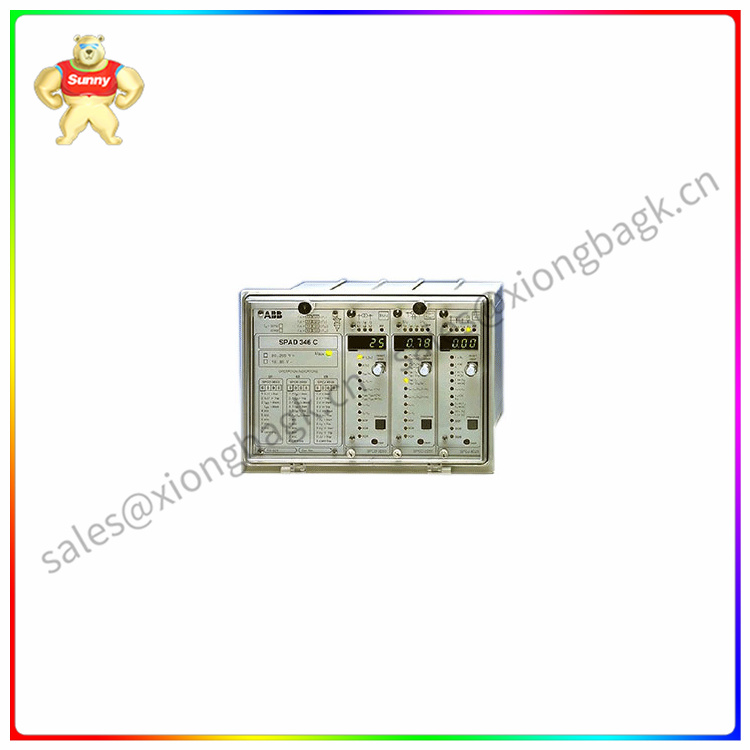 SPAD346C3 processor unit controller module It can realize the precise ...