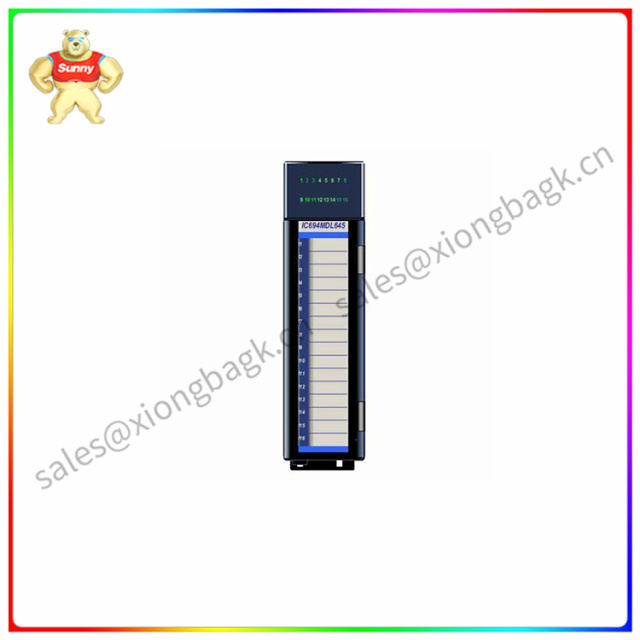 IC694MDL645 Positive/negative logic input module The input status can be visually displayed
