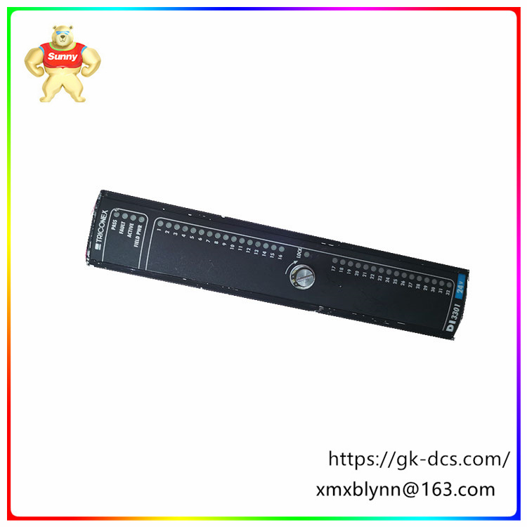 TRICONEX-3301 input/output (I/O) module Perform control logic and data ...