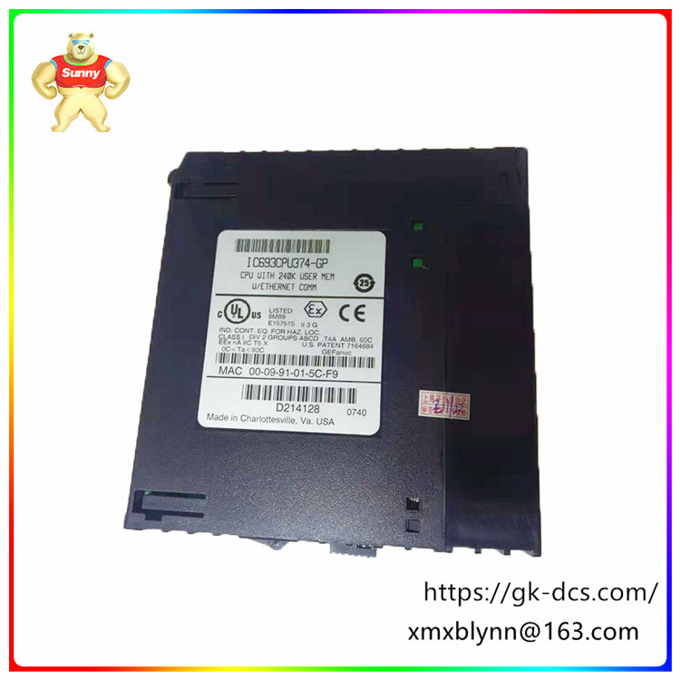 IC697PWR711 Power module Connection via 48-pin backplane connector