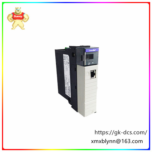 1756-CPR2U Right-angle redundant power cable With open chassis