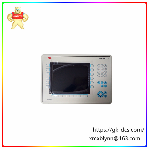 PP877 3BSE069272R2 | Operation panel | Provides a visual display of process information