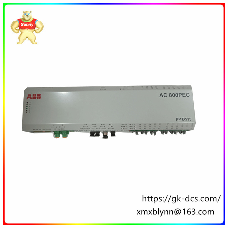 PPD513-A24-110110 | AC800PEC controller | Adopt modular design