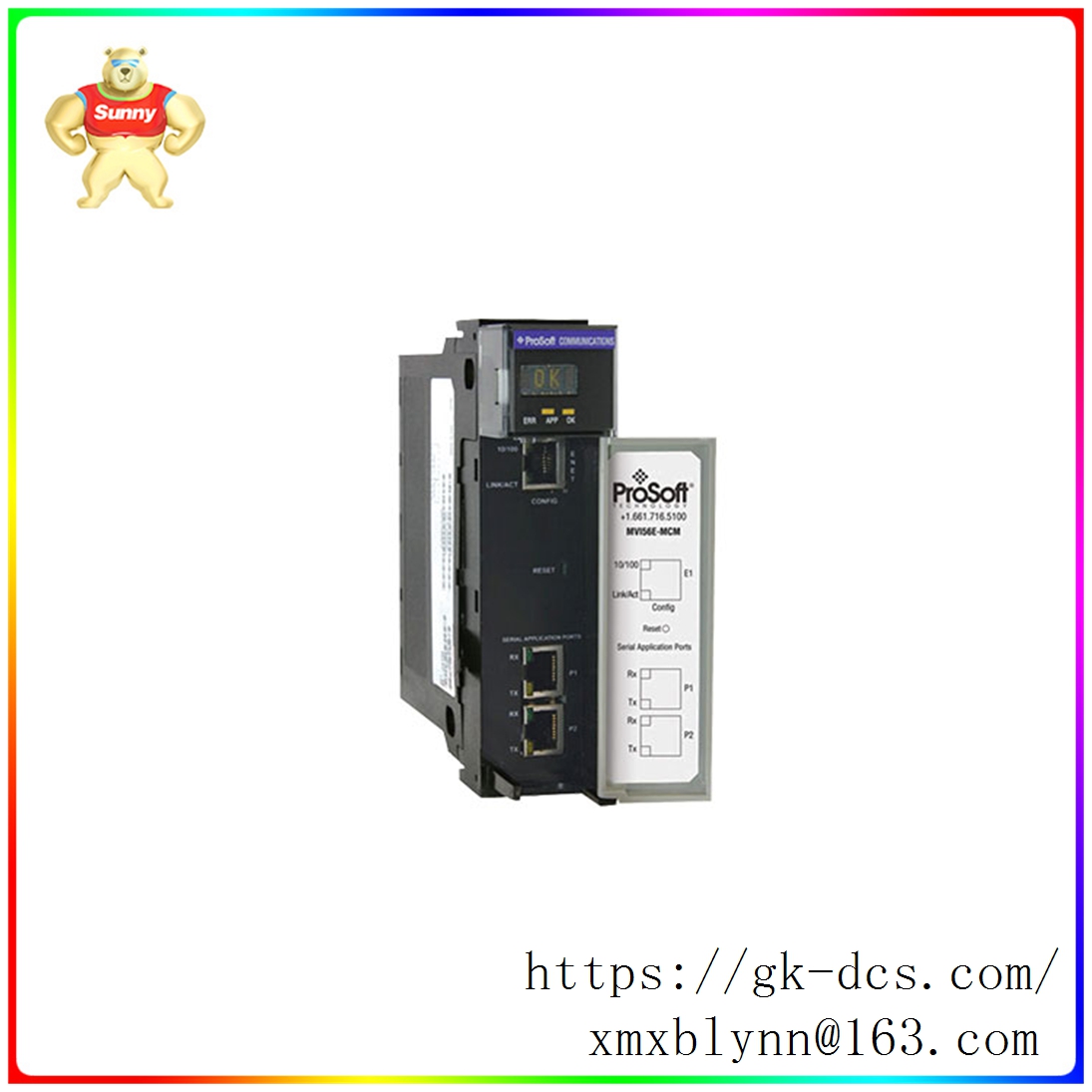 MVI56E-MCMR-CC|Modbus Master/slave communication module