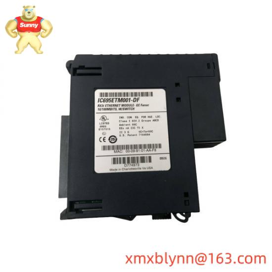 GE IC695ETM001DF - High-Speed Ethernet Interface Module for Industrial ...