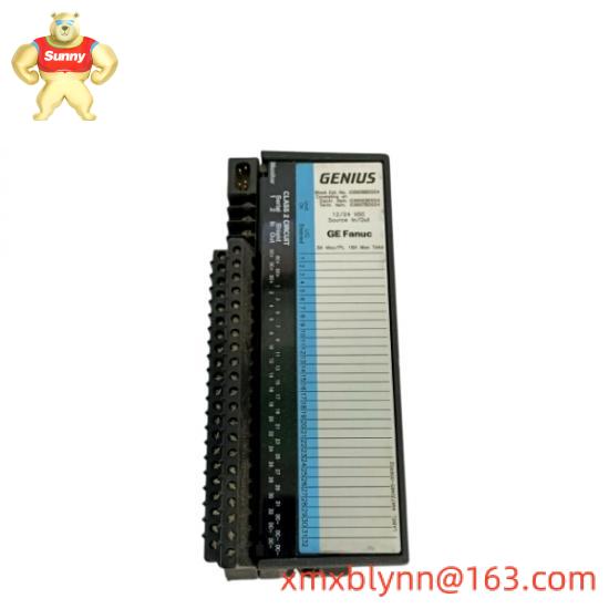 GE Fanuc IC660BBD024 - 12/24Vdc Source I/O Block, Modular Control System