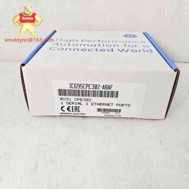 GE IC695CPE302AAAB | RX3i Series PLC CPU Module