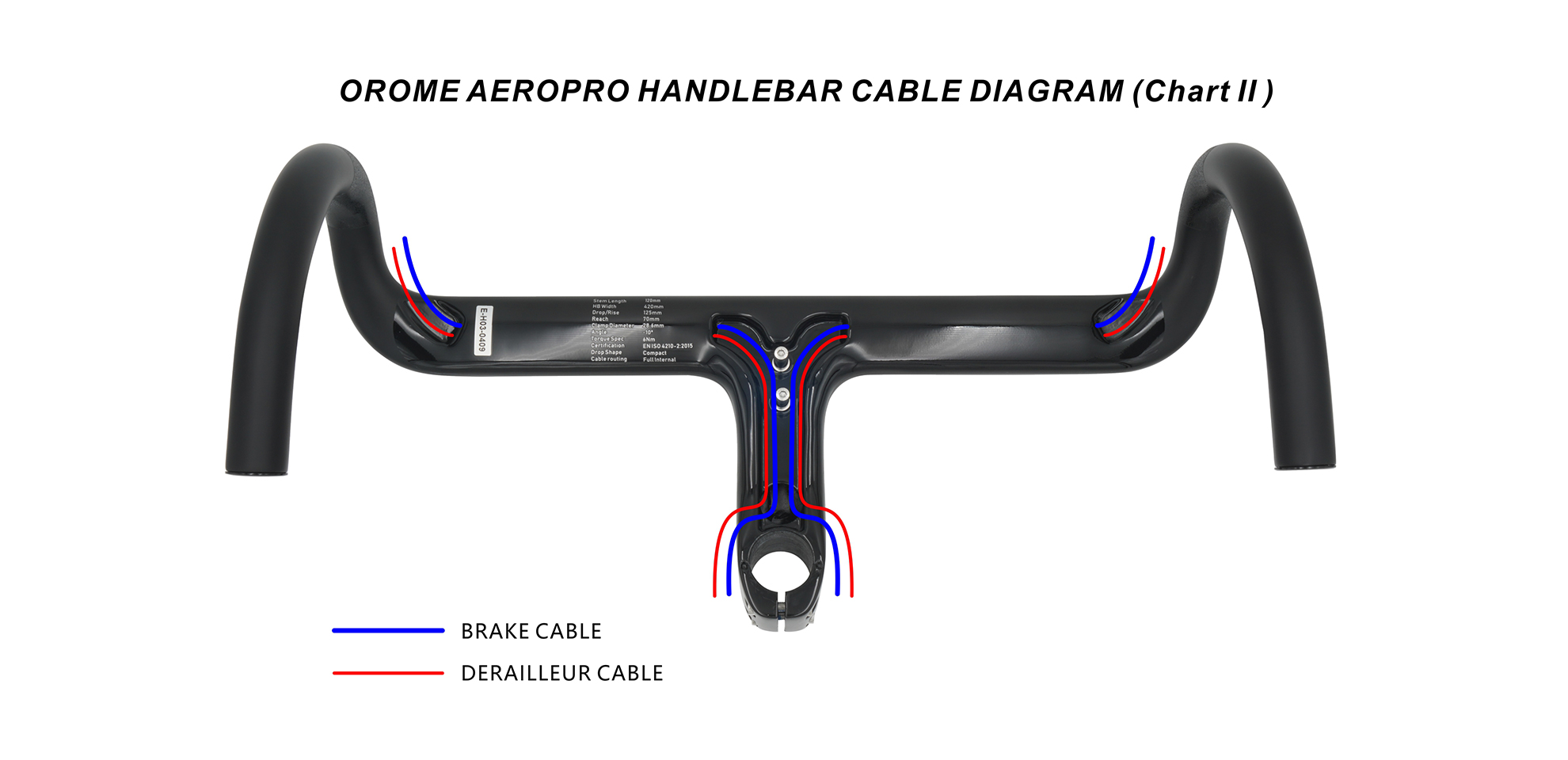 Elves AeroElite One Piece Road Carbon Handlebar