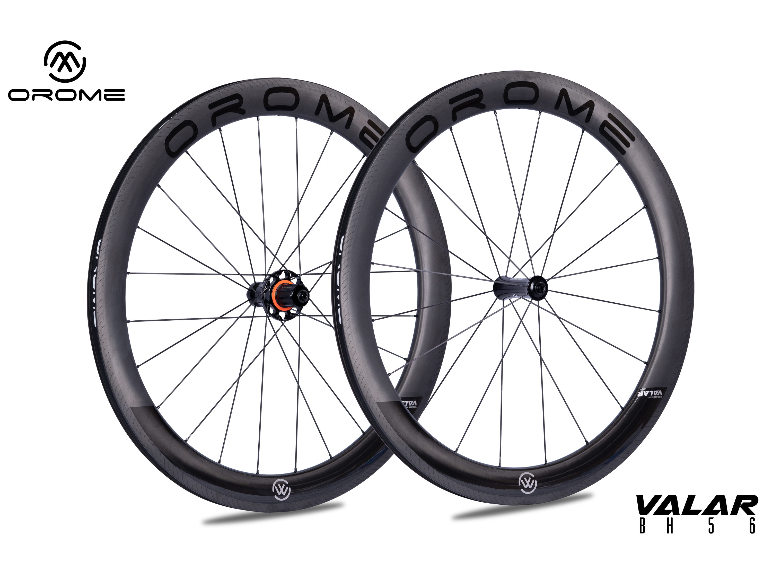 ELVES OROME Valar BH45 Carbon Rim Brake Road wheelsets.