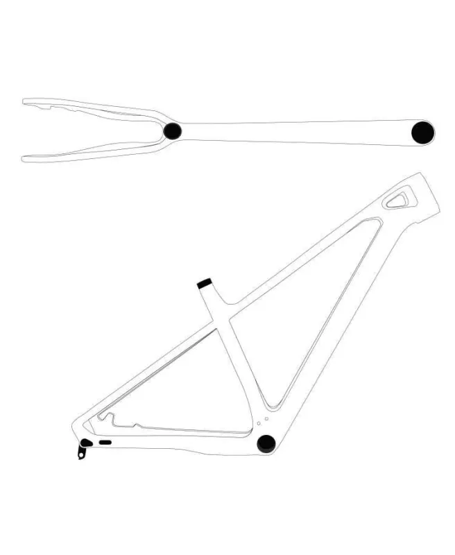 ELVES Nandor Pro 29er XC MTB Hardtail Carbon Frame