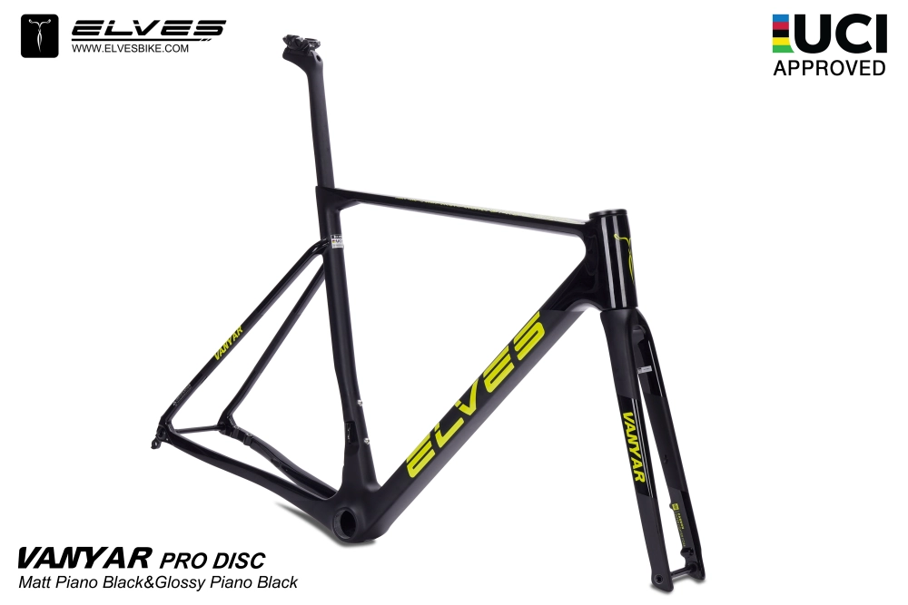 UCI Approved, ELVES Vanyar Pro Disc Road Framesets, Superlight Full ...