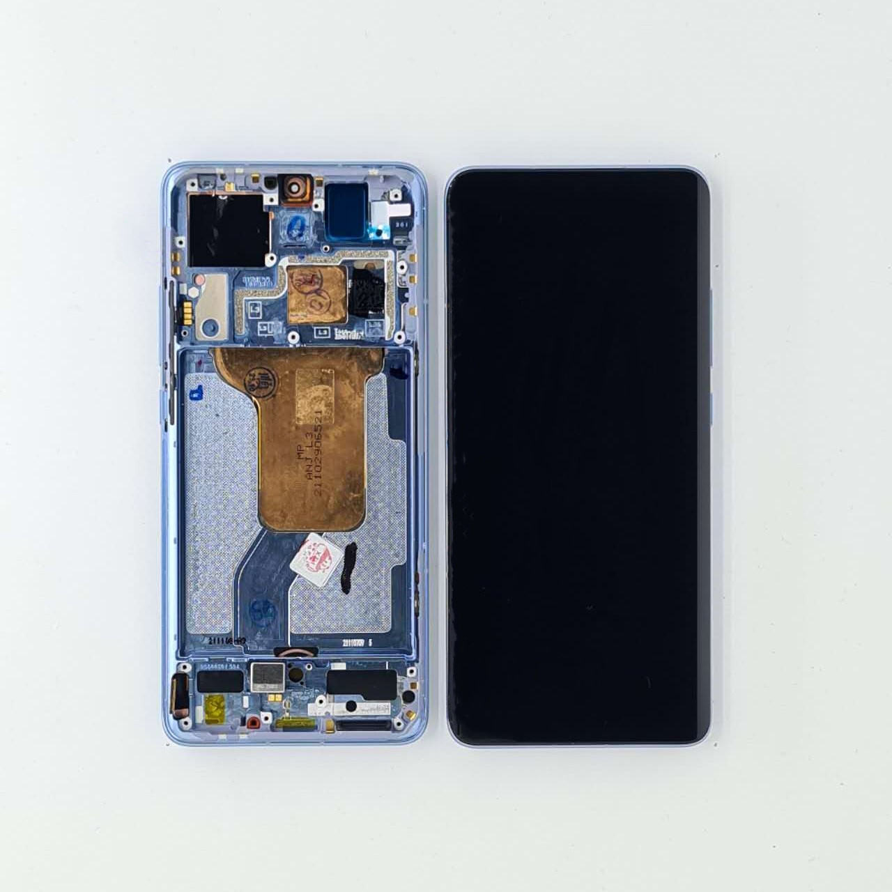 Xiaomi Mi 12 Mi 12X Mi 12S Display ORIGINALE Con Frame Blu 2201123G ...