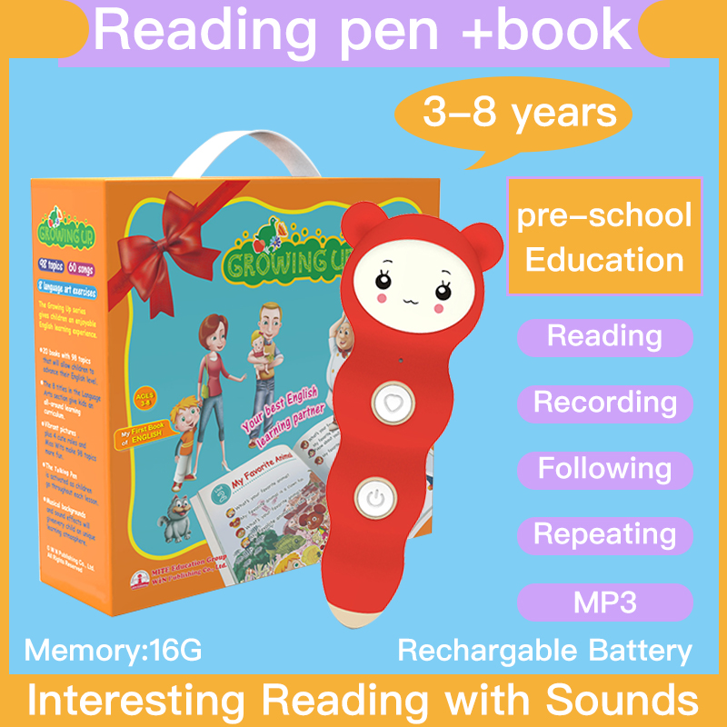 Versatile Recording Talking Pen for DIY Sound Books and Notes