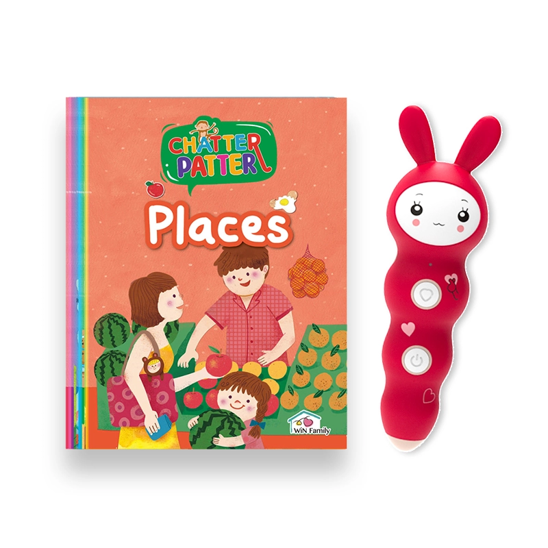English Learning Kit Touch Reading Pen and Chatter Patter Book Reader ...