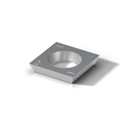 DiZiK Reversible Carbide Knives - 4 Cutting Edges 14x14x2.0 - Durable ...