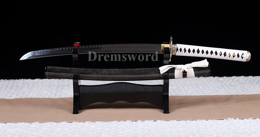 Ko katana Shihozume Clay Tempered Lamination Battle Ready Japanese ...