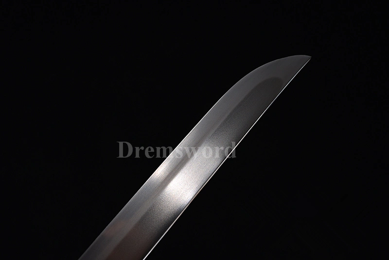 Tamahagane steel Clay Tempered Lamination Hira Zukuri Blade wakizashi ...