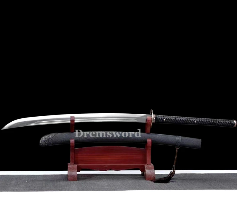 1095 High Carbon Steel Chinese Tang dynasty dao 斩马刀 Sword black Full ...