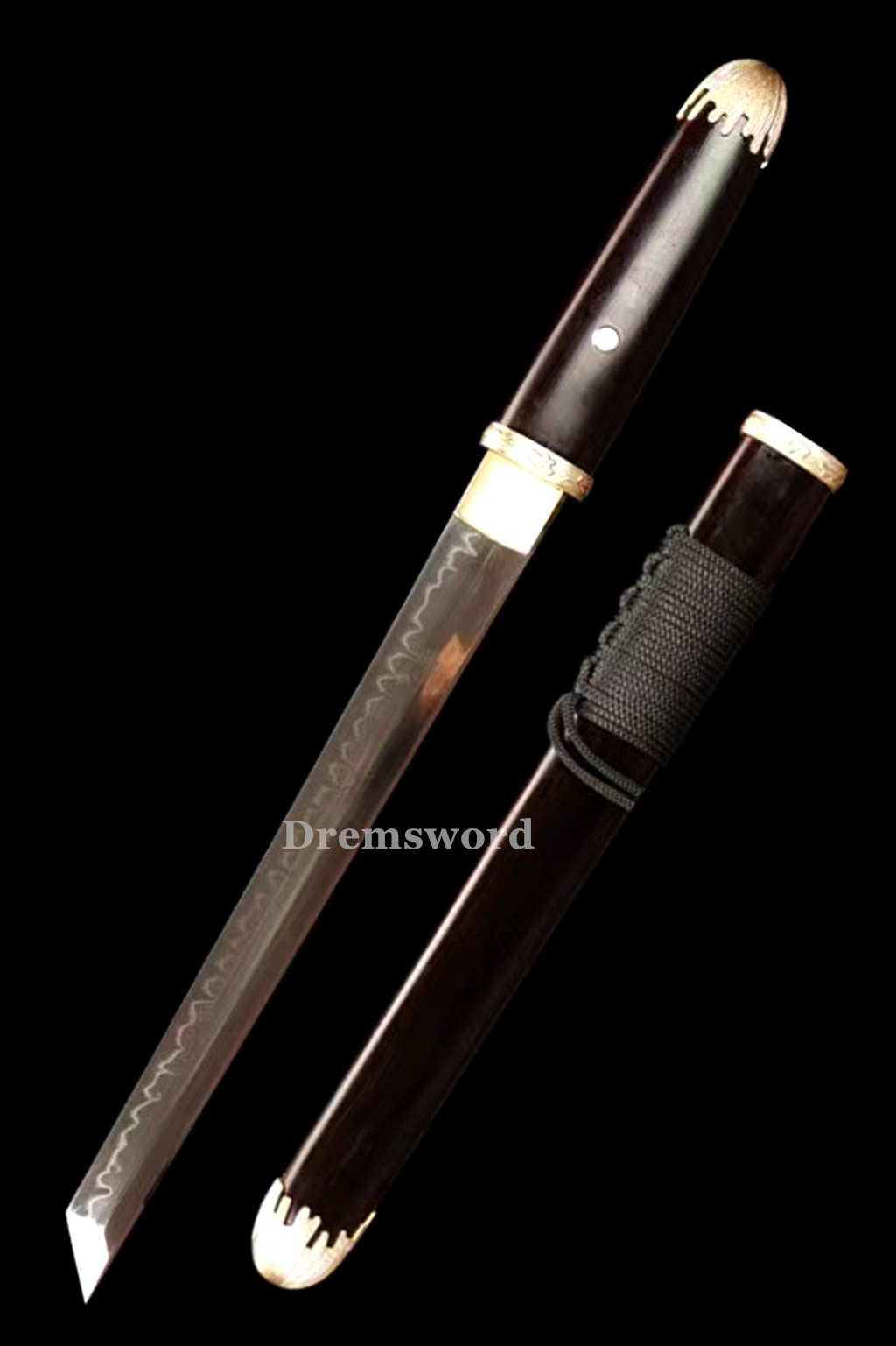 High quality Clay tempered T10 steel tanto Chinese tang dynasty dao ...