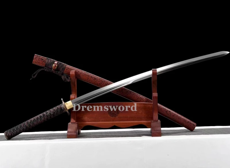 Handmade 1095 High quality Carbon Steel Japanese Sword Samurai Full ...