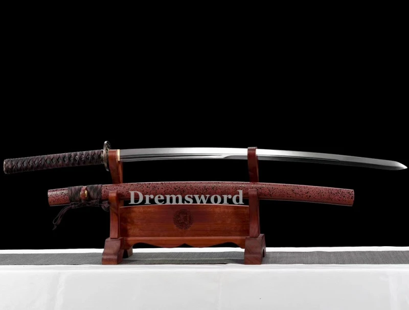 Handmade 1095 High quality Carbon Steel Japanese Sword Samurai Full ...