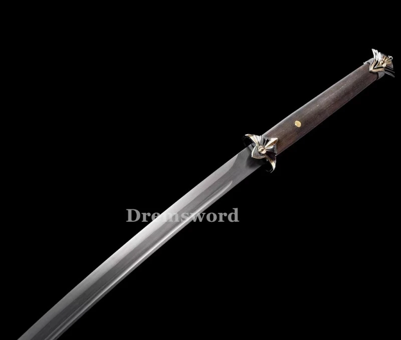 1095 High quality Carbon Steel gold and coffee Chinese tang dynasty ...