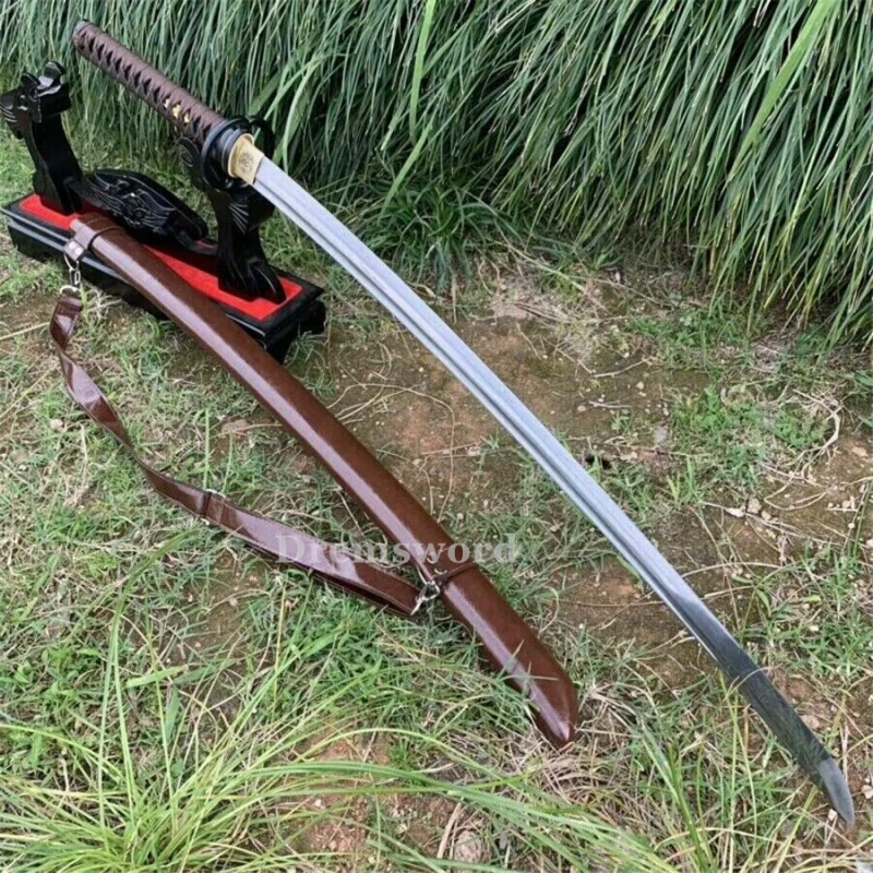 Handmade damascus folded steel coffee japanese samurai katana Shinogi ...