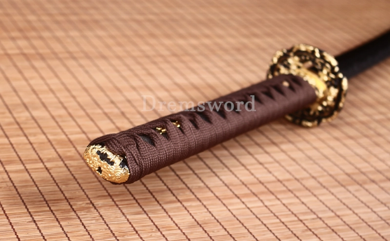 Honsanmai Clay Tempered Katana Japanese Samurai Sword Hadori Polishing ...